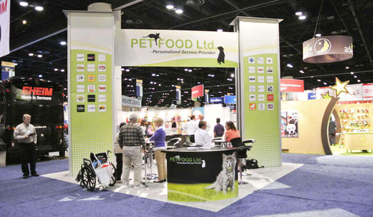 Rental 1196 Pet Food l Design l Exhibit People l Las Vegas