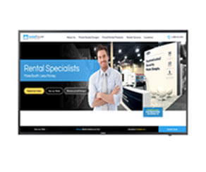 Smart TV Rentals l Design Elements l Exhibit People